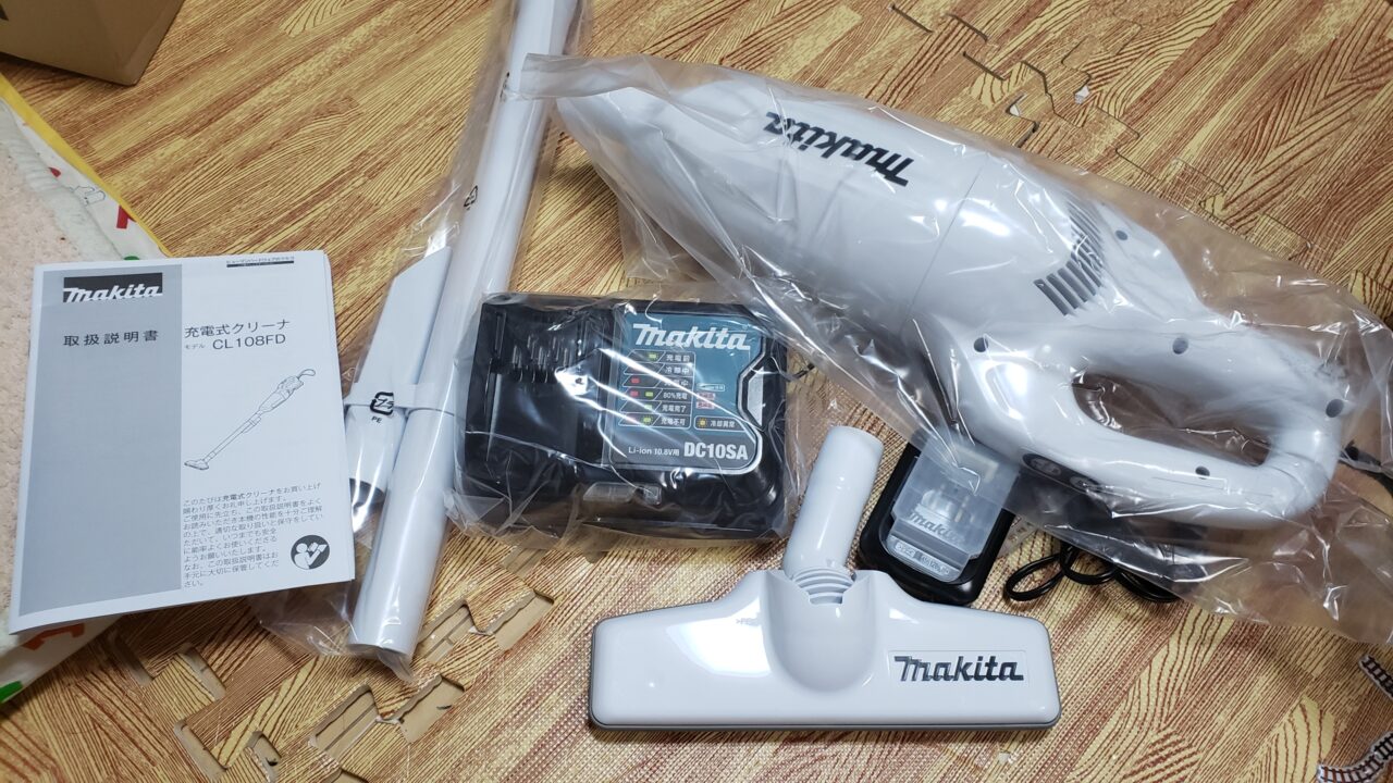 徹底比較！マキタ コードレス掃除機CL107とCL108はどちらが買い？ | デジ家事style。